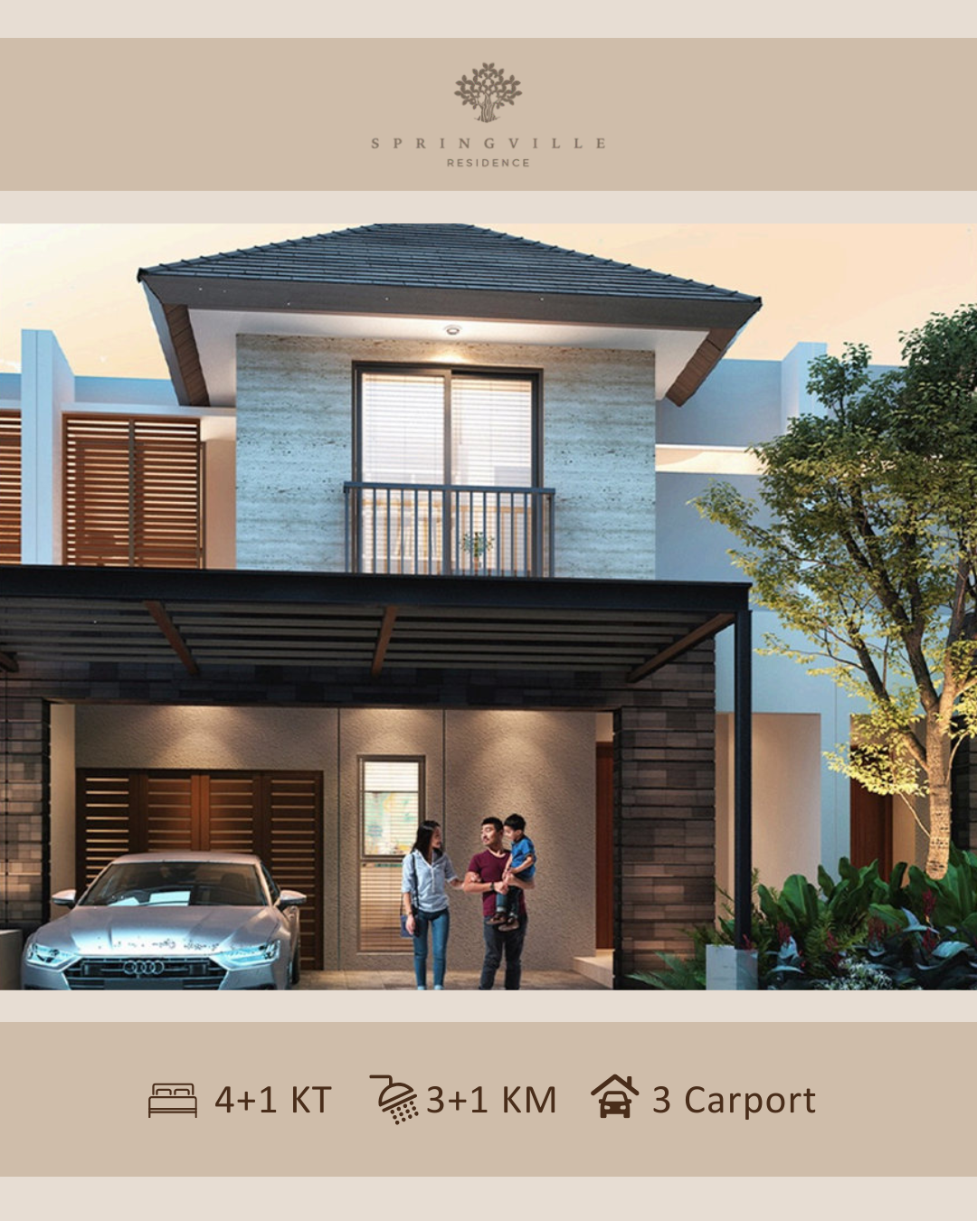Harga – KPR Tipe Iberis Springville Residence Surabaya 2026